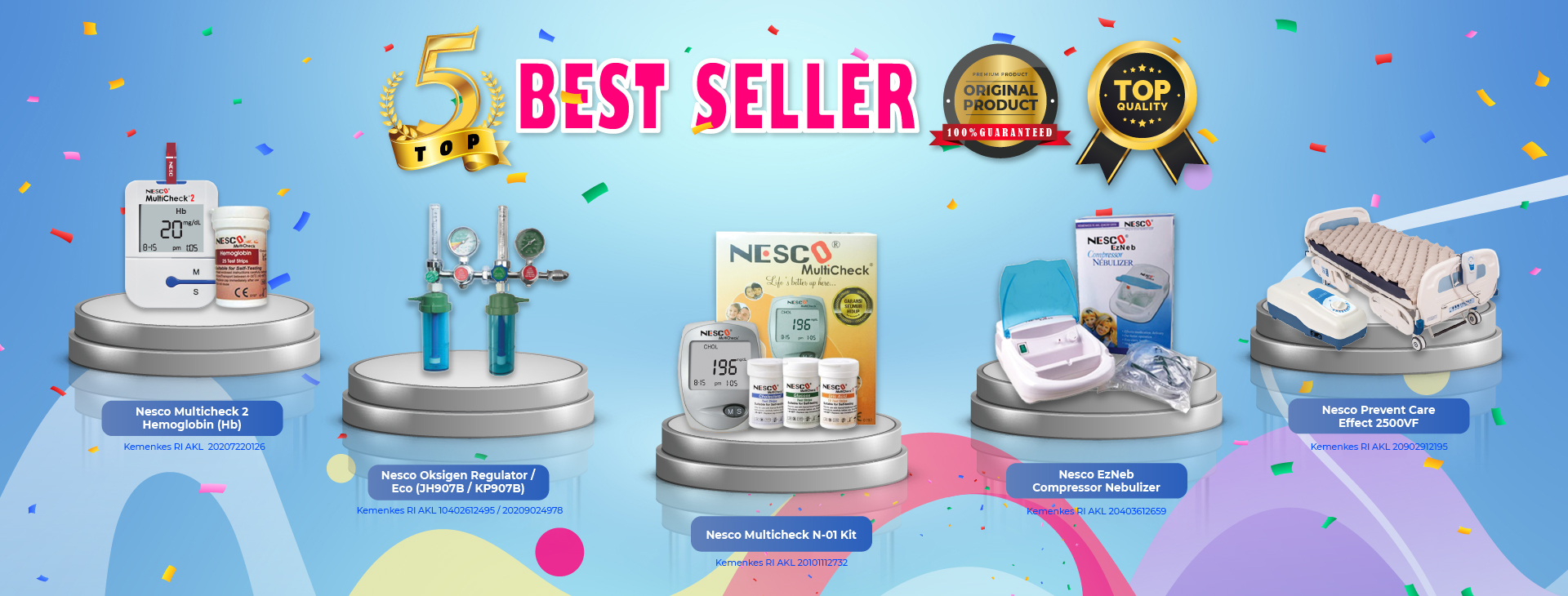 Distributor Resmi Alat Kesehatan – (Homecare – Medical – Laboratorium)